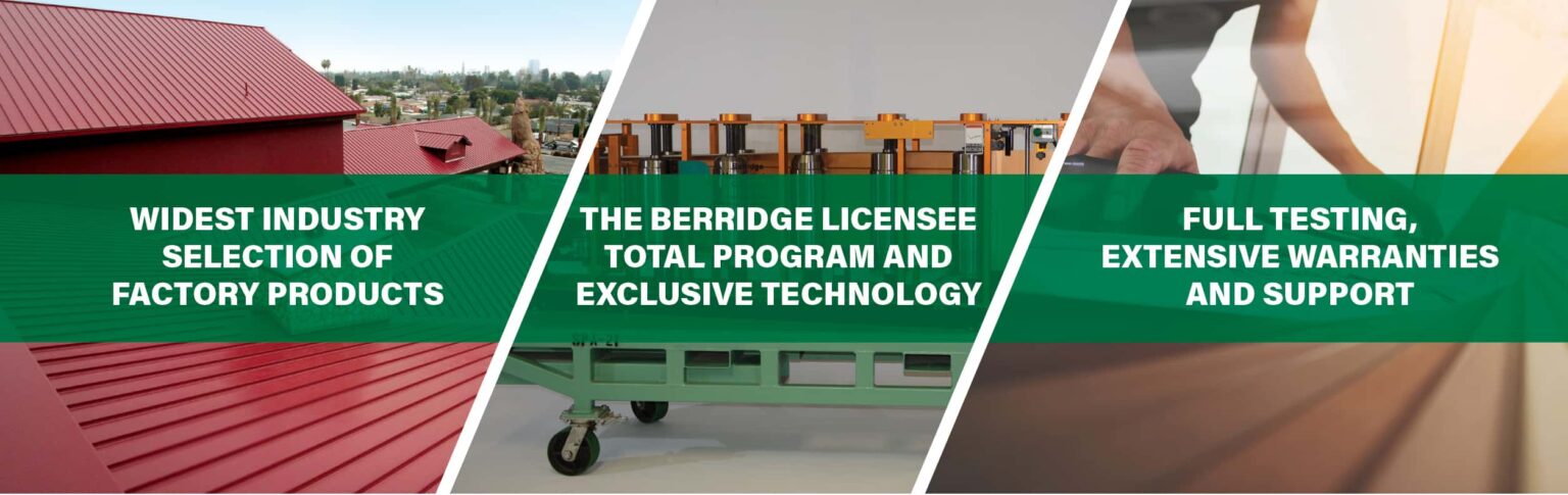 Build With Berridge | Berridge Manufacturing Company