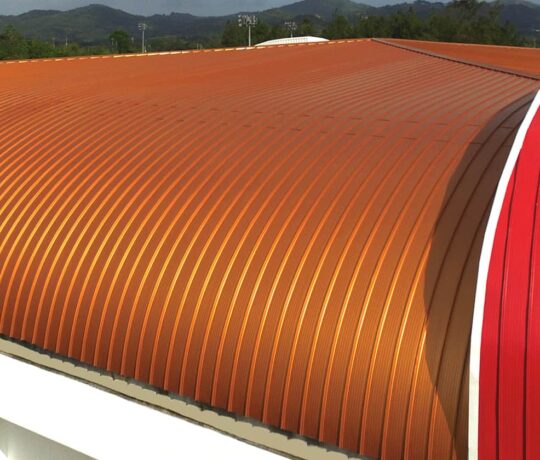 Curved or Tapered Zee-Lock Panel Standing Seam Systems | Berridge ...