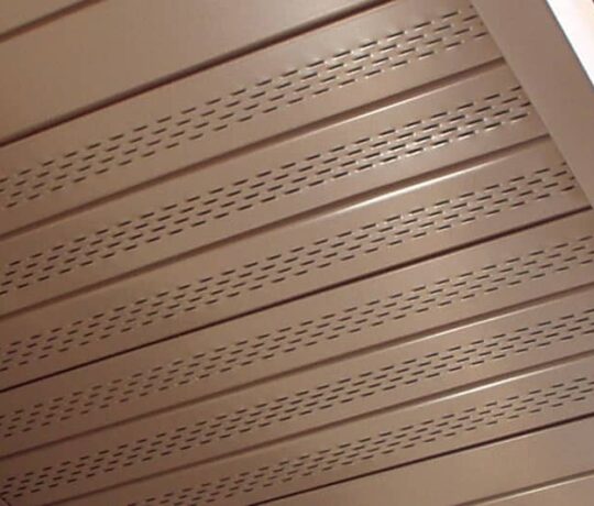 Vee-Panel Fascia Wall and Soffit Panels | Berridge Manufacturing Co.